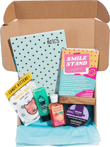 Employee wellbeing gift boxes to boost mental health | Smile Box